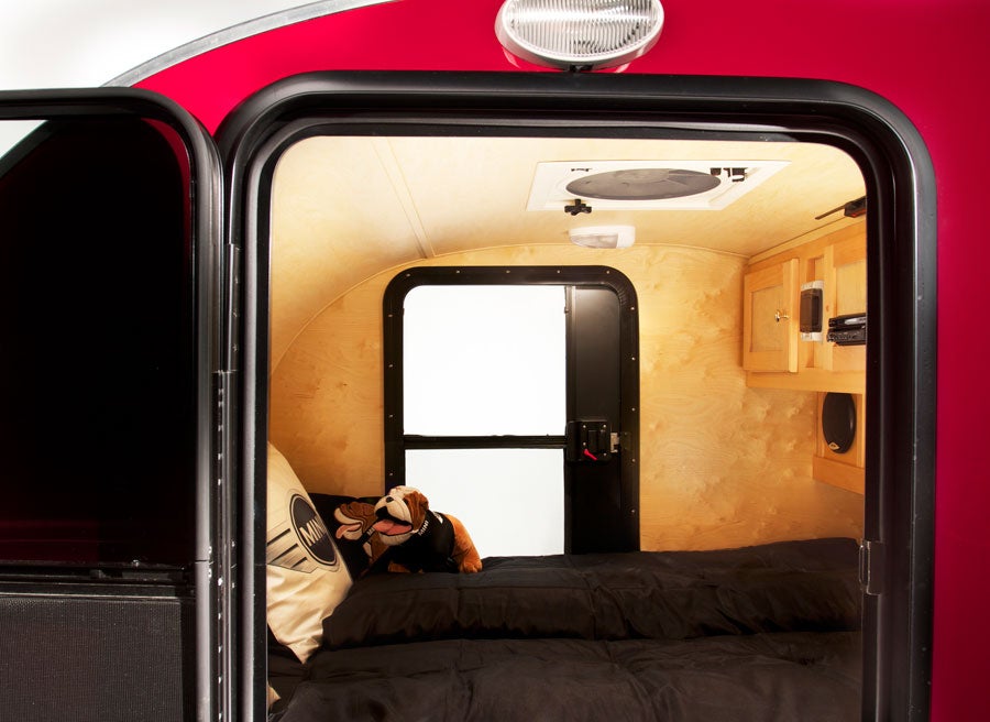 Mini Cowley Caravan y Swidon Roof-top Tent, accesorios de camping para ...