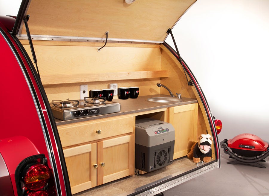 Mini Cowley Caravan y Swidon Roof-top Tent, accesorios de camping para ...