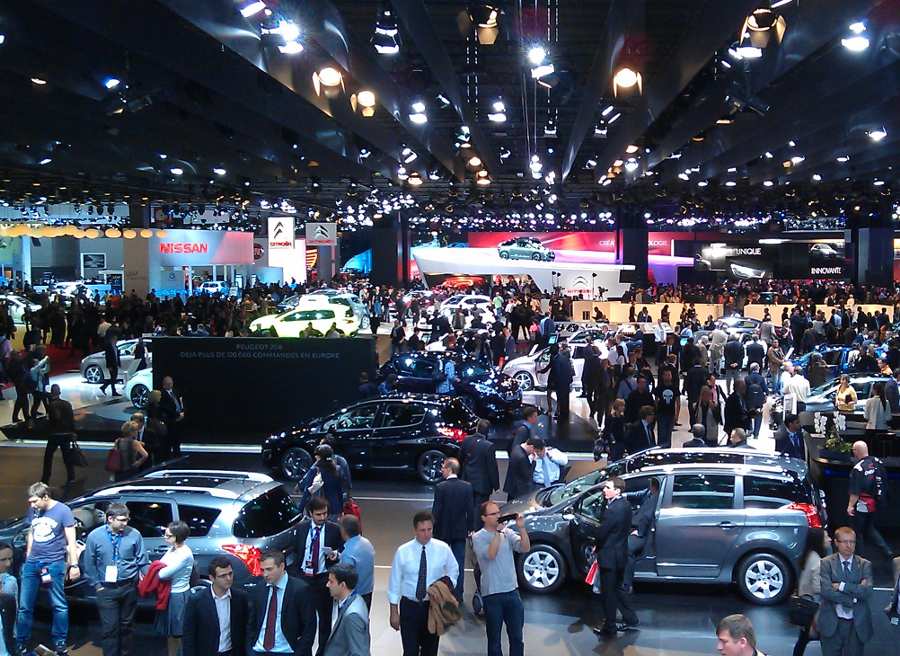 Las fotos del Salón del Automóvil de París