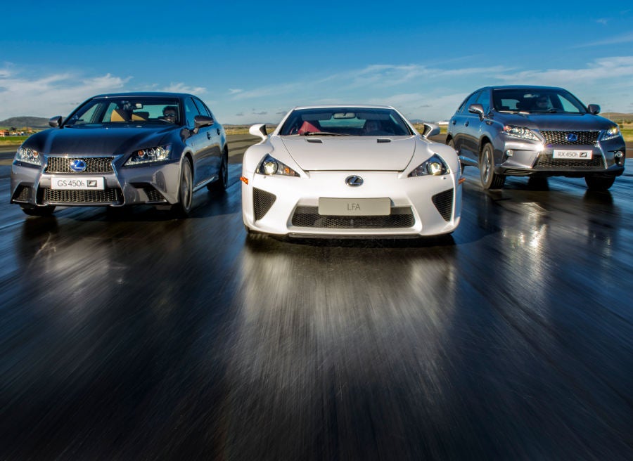 Probamos la gama deportiva Lexus F Sport