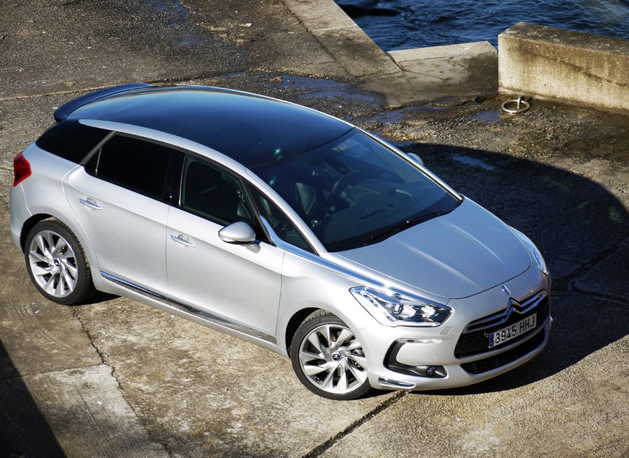Prueba del Citroën DS5 HDi 163 CV y DS Súper "tiburón"