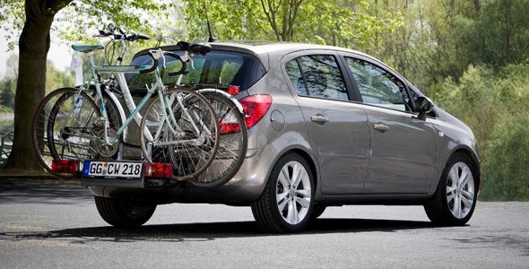 Opel FlexFix: así funciona el sistema para transportar bicicletas