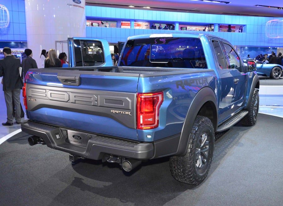 El nuevo Ford F-150 Raptor en el Salón de Detroit 2015