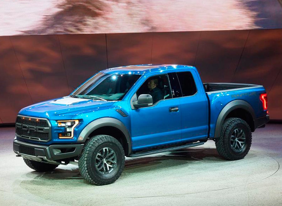 El nuevo Ford F-150 Raptor en el Salón de Detroit 2015