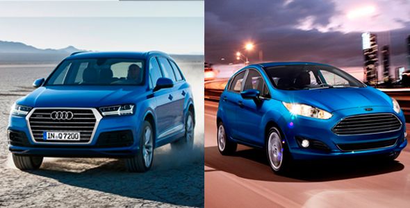 Audi y Ford Fiesta: marca y modelo más valorados