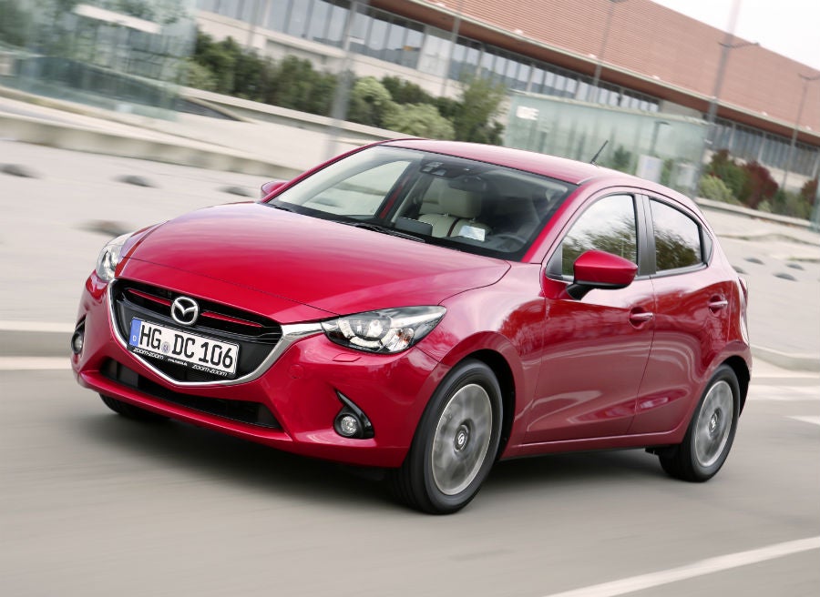 Nuevo Mazda 2, primera prueba