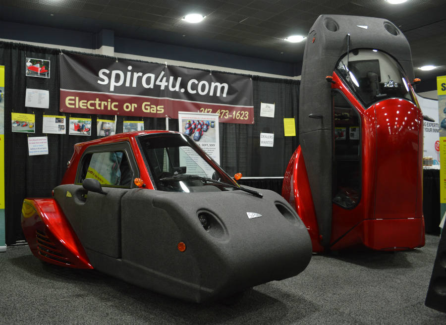 Spira4u, el coche de espuma