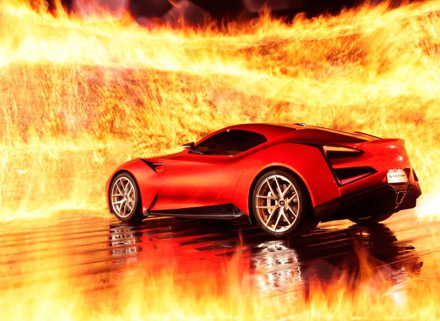 Icona Vulcano, el primer coche de titanio