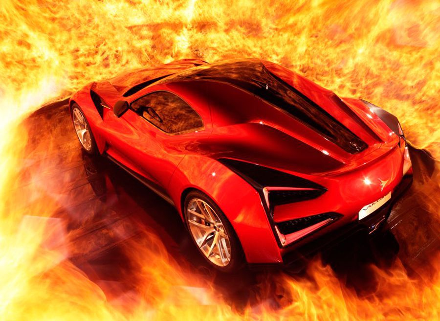 Icona Vulcano, el primer coche de titanio