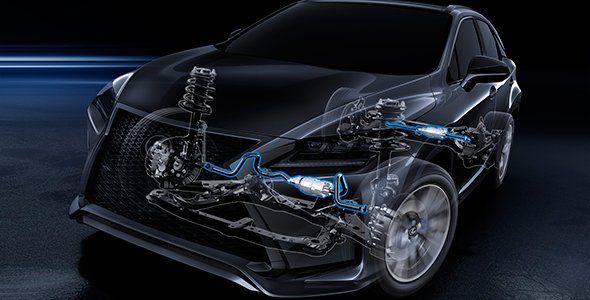 Lexus RX AVS y RSC con estabilizadoras activas