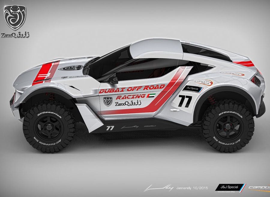 Zarooq Sand Racer, preparado para conquistar el desierto
