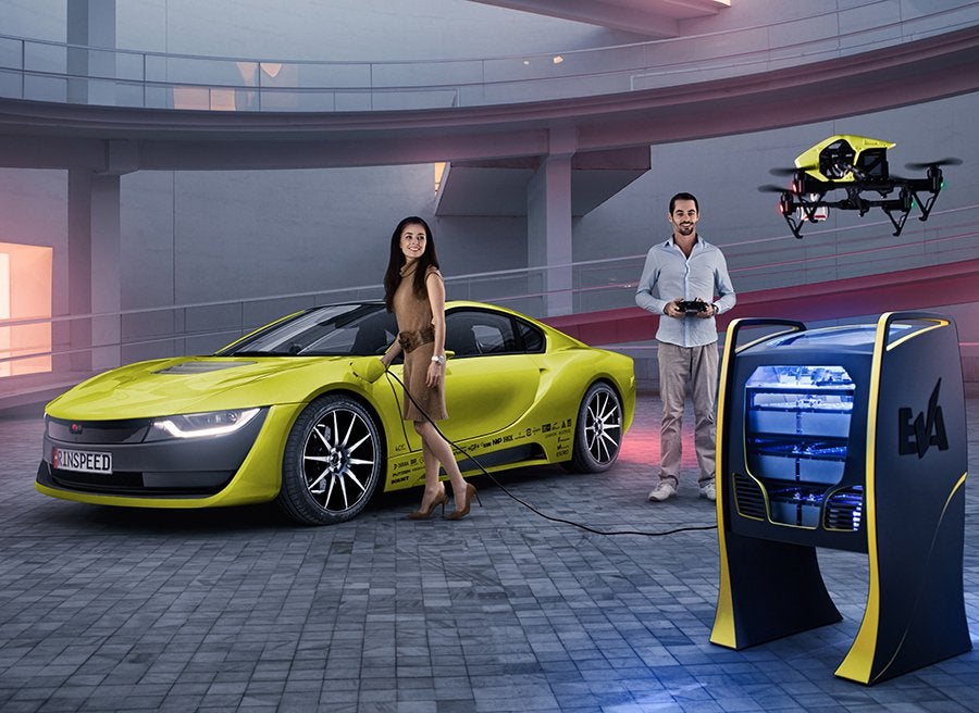 El Rinspeed Etos sobrevuela Ginebra 2016