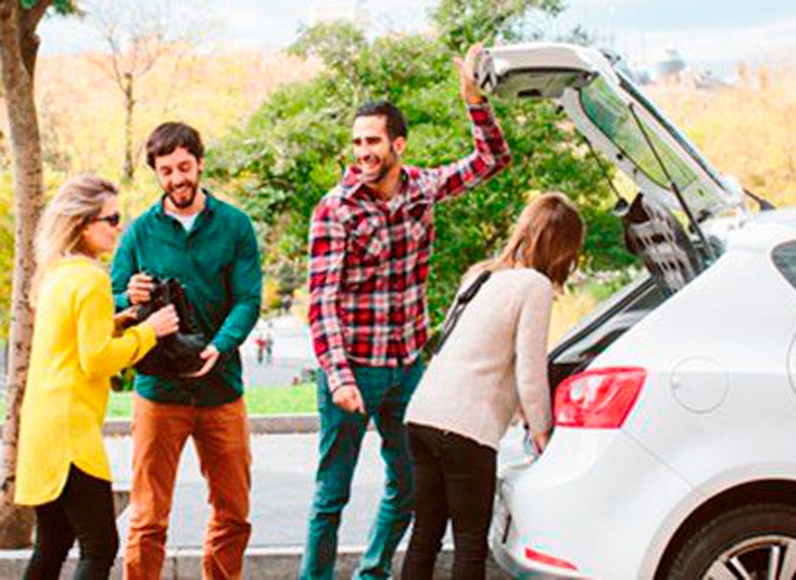 Así es la experiencia de viajar en un coche compartido