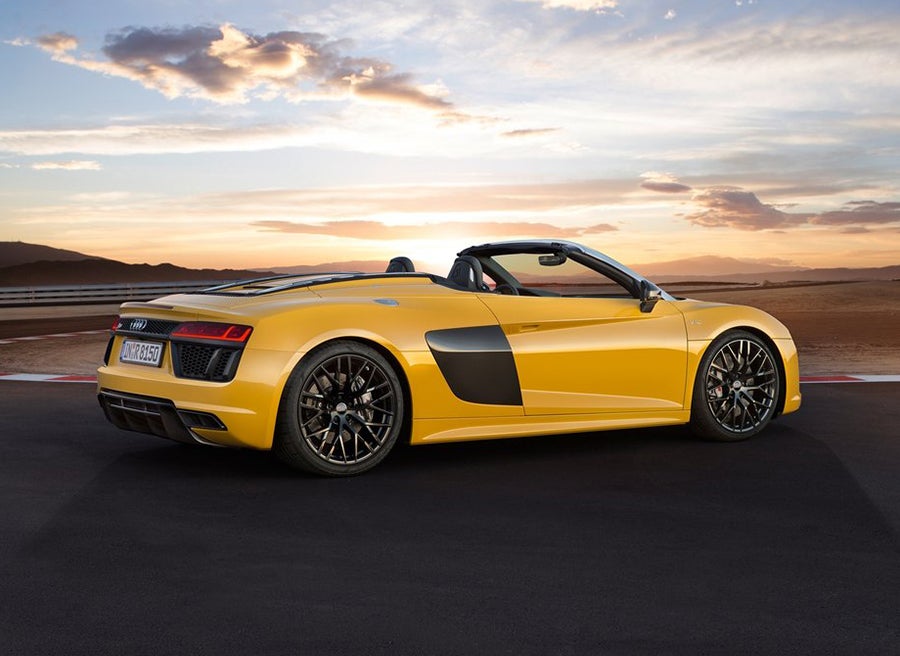 Audi R8 Spyder V10: pura pasión descapotable en Nueva York