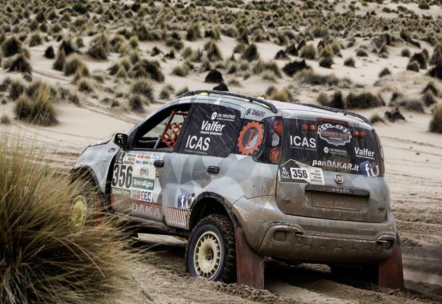 Fiat Panda conquista el Rally Dakar 2017