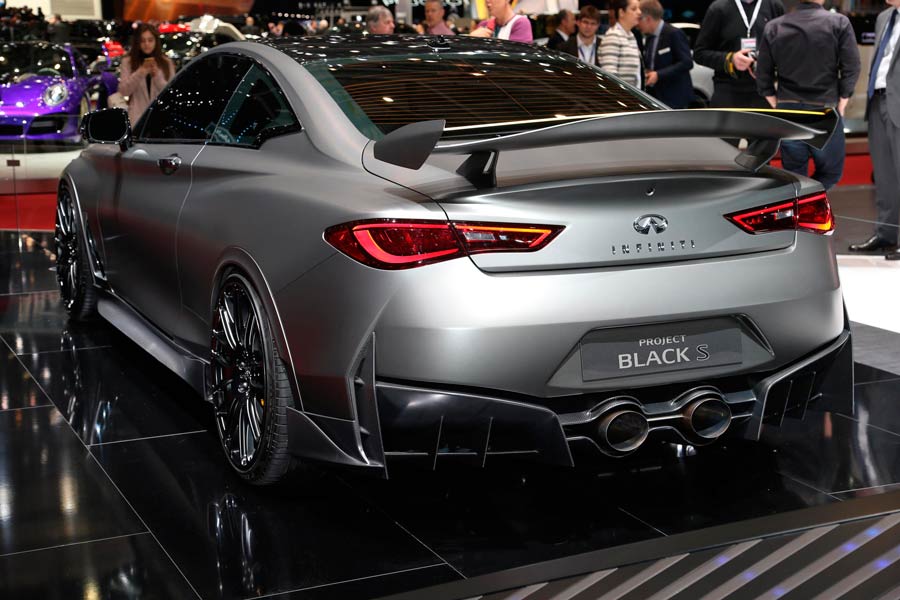 Infiniti Q60 Black S Concept, tecnología de Fórmula 1 | Autocasión