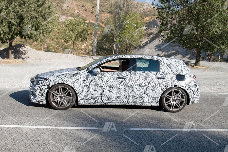 Fotos espía del Mercedes Clase A 40 AMG 2018 | Autocasión