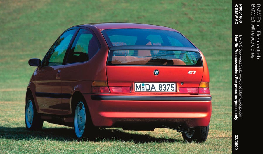 BMW ya nos lo anunciaba hace 25 años, BMW E1 | Autocasión