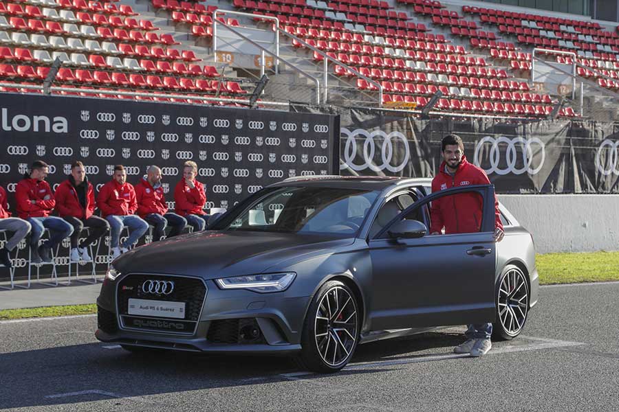 ¿Quién habrá elegido el coche más rápido del Barça?