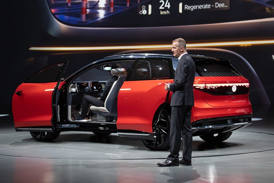 Debut del VW ID.Roomzz en Shangai: ¿vuelven los monovolúmenes? | Autocasión