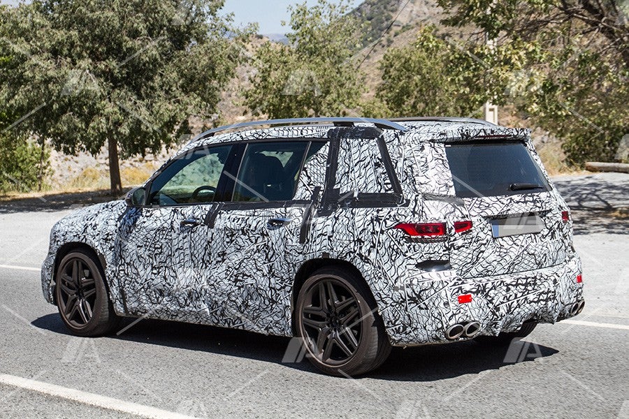 Fotos espía del nuevo Mercedes GLB 45 AMG 4Matic 2020 | Autocasión