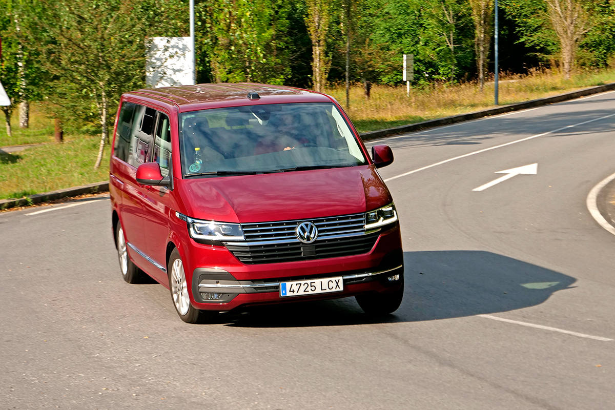 Prueba de la nueva VW T6.1 Multivan Confortline 2020: espectacular para ...