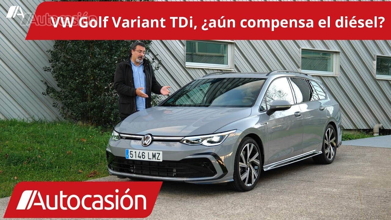 VÍDEO| Prueba Volkswagen Golf Variant TDi 150 CV 2021: ¿aún compensa un ...