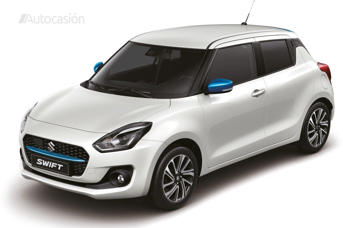 Suzuki Swift Blue & White: limitado a 70 unidades | Autocasión