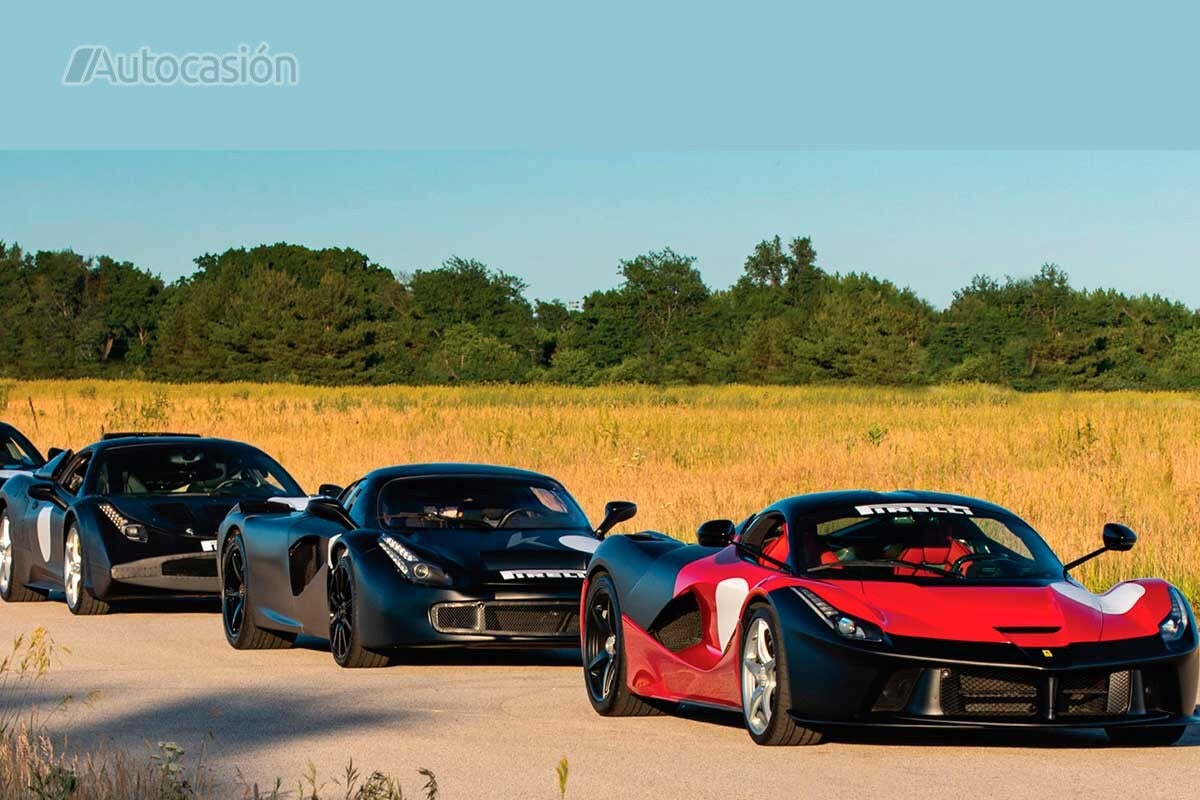 Tres prototipos únicos del Ferrari LaFerrari, a subasta | Autocasión