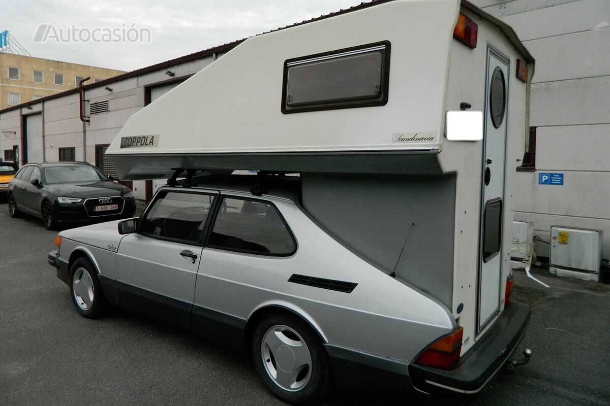 Así se convierte un Saab 900 en una autocaravana | Autocasión