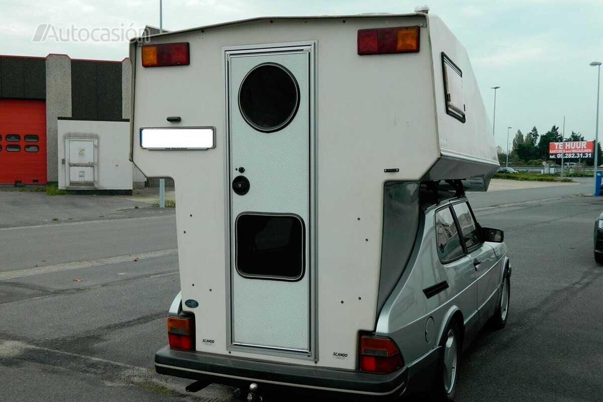 Así se convierte un Saab 900 en una autocaravana | Autocasión