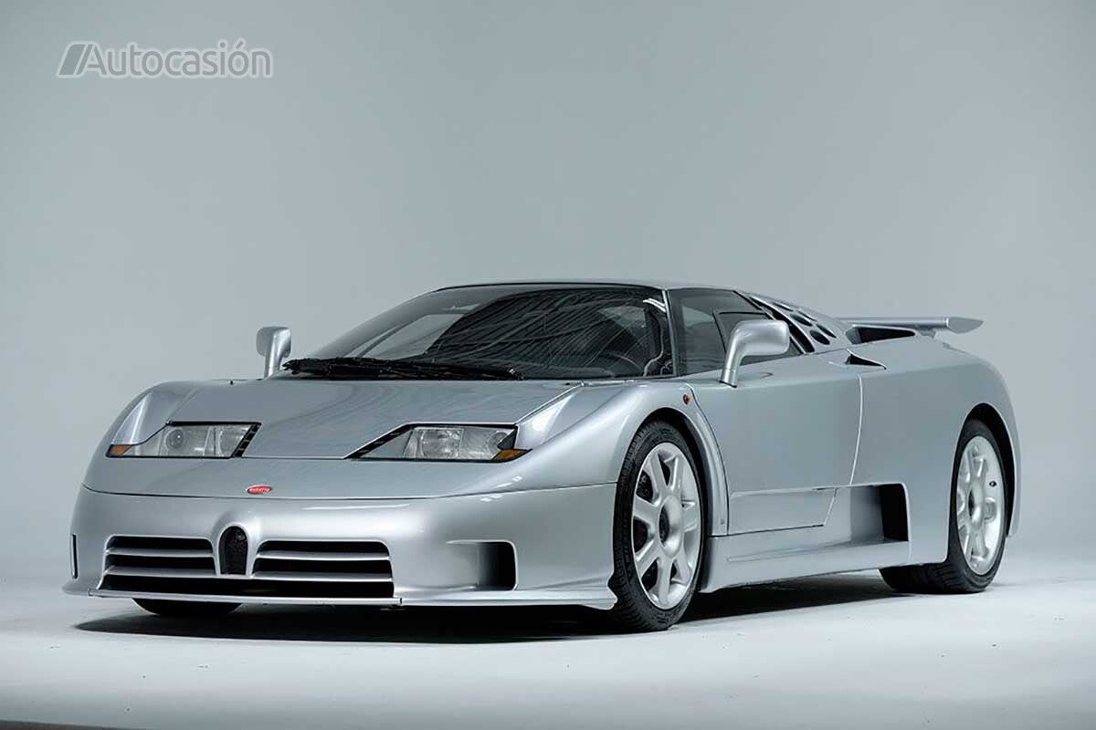 Un raro Bugatti EB110, a la venta: ¡prepara millones de euros! | Autocasión