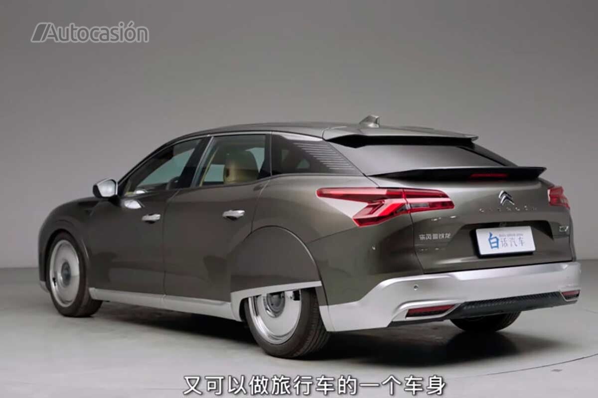 Este youtuber chino ha transformado un Citroën C5 X en casi un CX ...