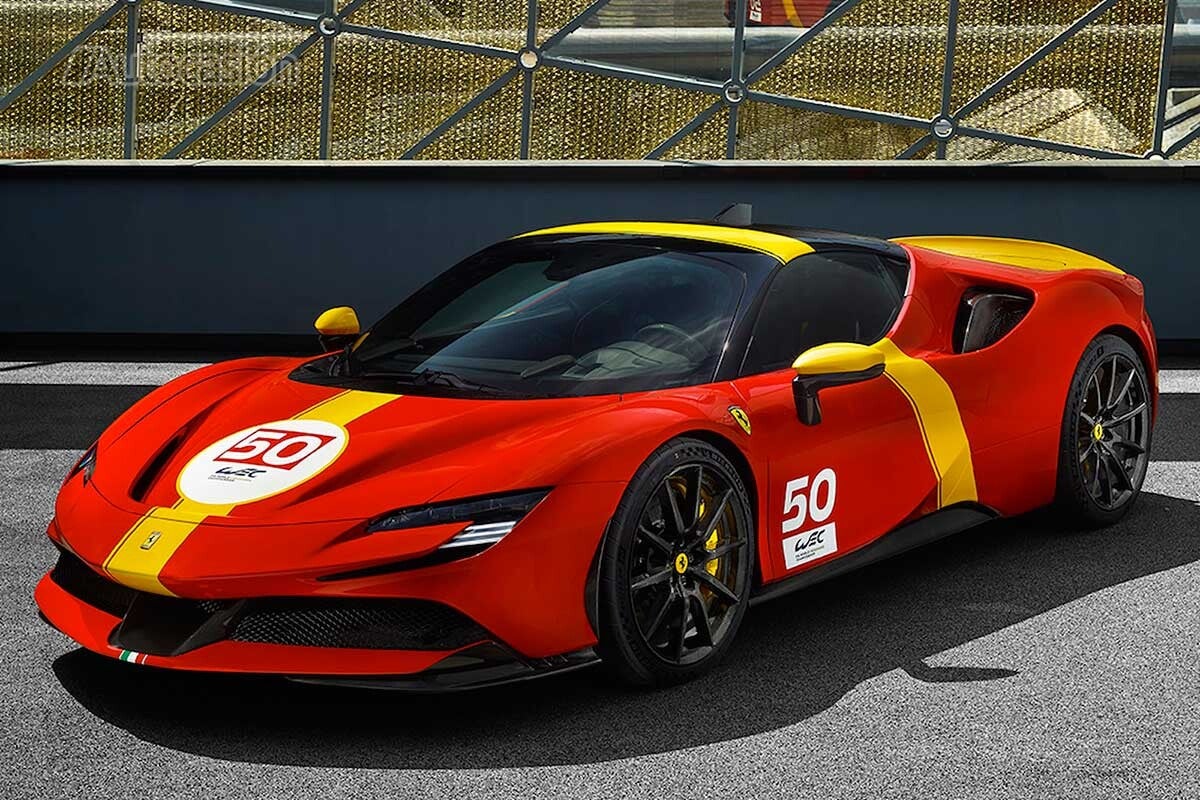 Ferrari se autohomenajea por su victoria en Le Mans con este SF90 ...