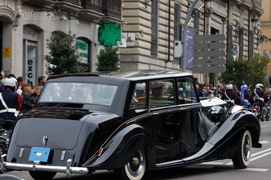Este es el coche en el que la princesa Leonor ha ido a jurar la ...