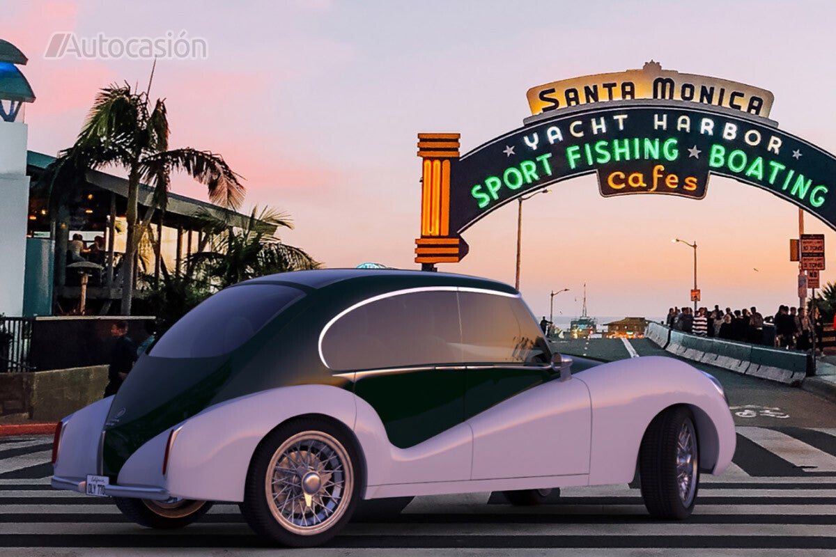 Olympian Model 01, el coche eléctrico con el diseño más retro | Autocasión
