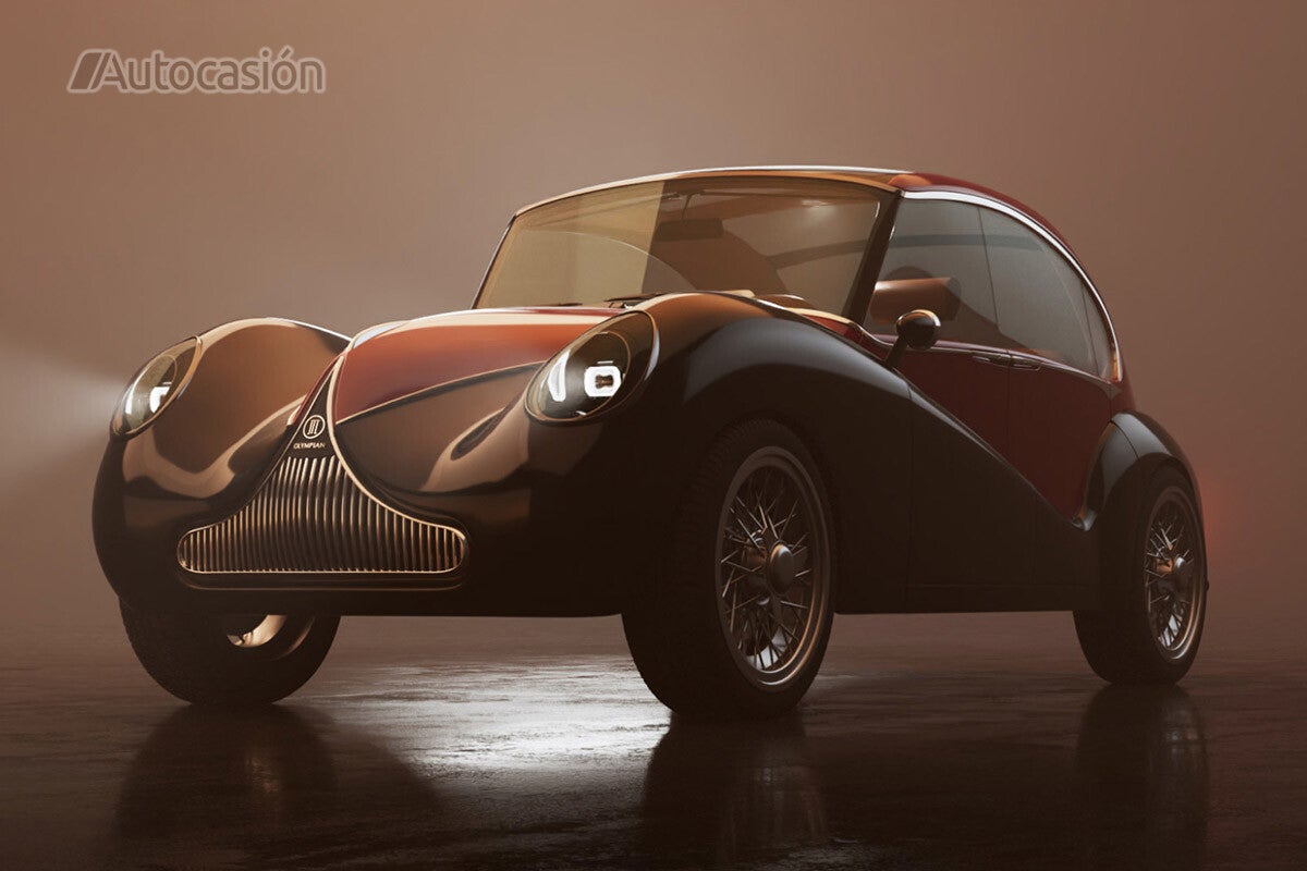 Olympian Model 01, el coche eléctrico con el diseño más retro | Autocasión