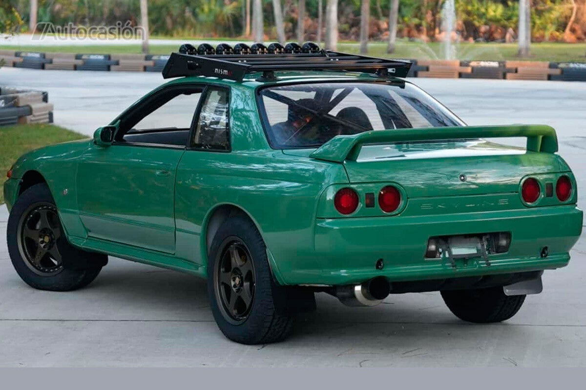Convierte su Nissan Skyline GT-R en un 4x4 de rallyes | Autocasión