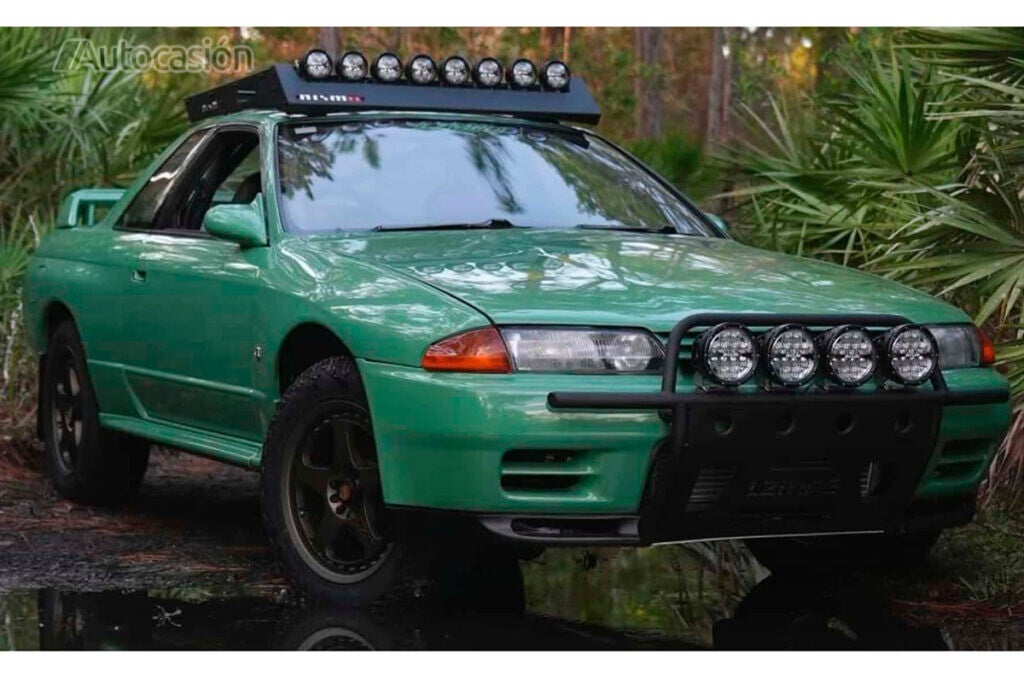 Convierte su Nissan Skyline GT-R en un 4x4 de rallyes | Autocasión