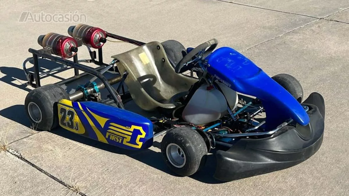 El kart más rápido de la historia, a la venta | Autocasión