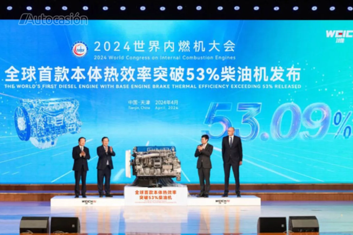 Este nuevo motor diésel chino promete un 90% de ahorro de combustible