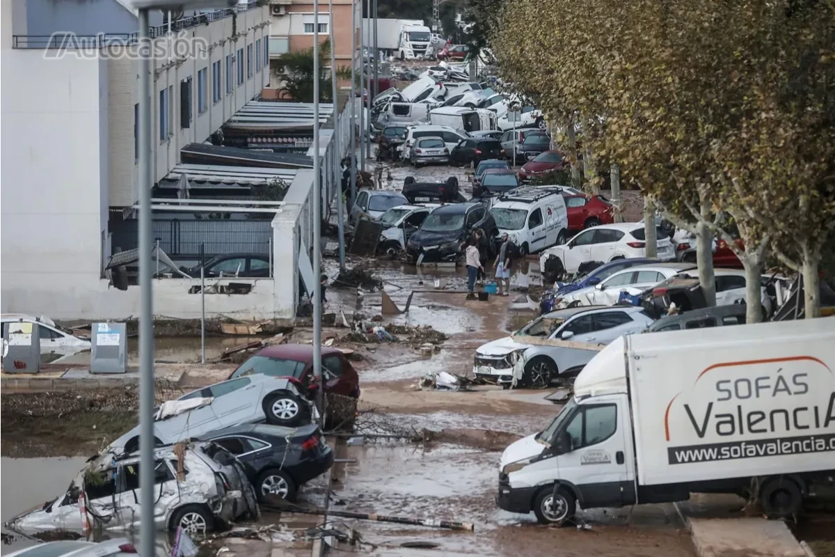 Descubren en Granada más de 100 coches robados tras la DANA de Valencia ...